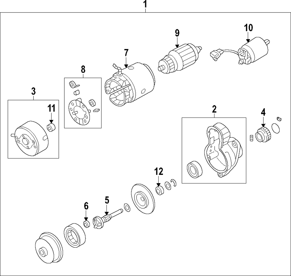 1995-2020 Nissan Armature 23310-31U00 | Nissan Parts Central