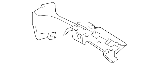 2011-2014 Porsche Cayenne Inner Duct 958-505-795-00 | Gaudin Porsche Parts