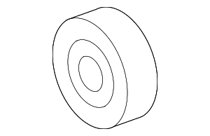 OEM Ford Part Part Number: F4AZ-6701-A, Ford Rear Main Seal, 1991-2019 ...