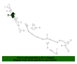 2013-2017 Lexus Actuator Bracket 85361-50060 | Discount Parts Monster