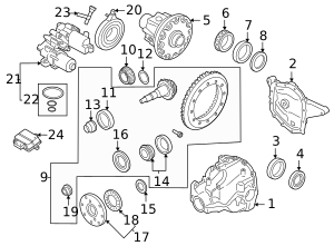 1995-2020 Ford Seal BL3Z-4676-A | TascaParts.com