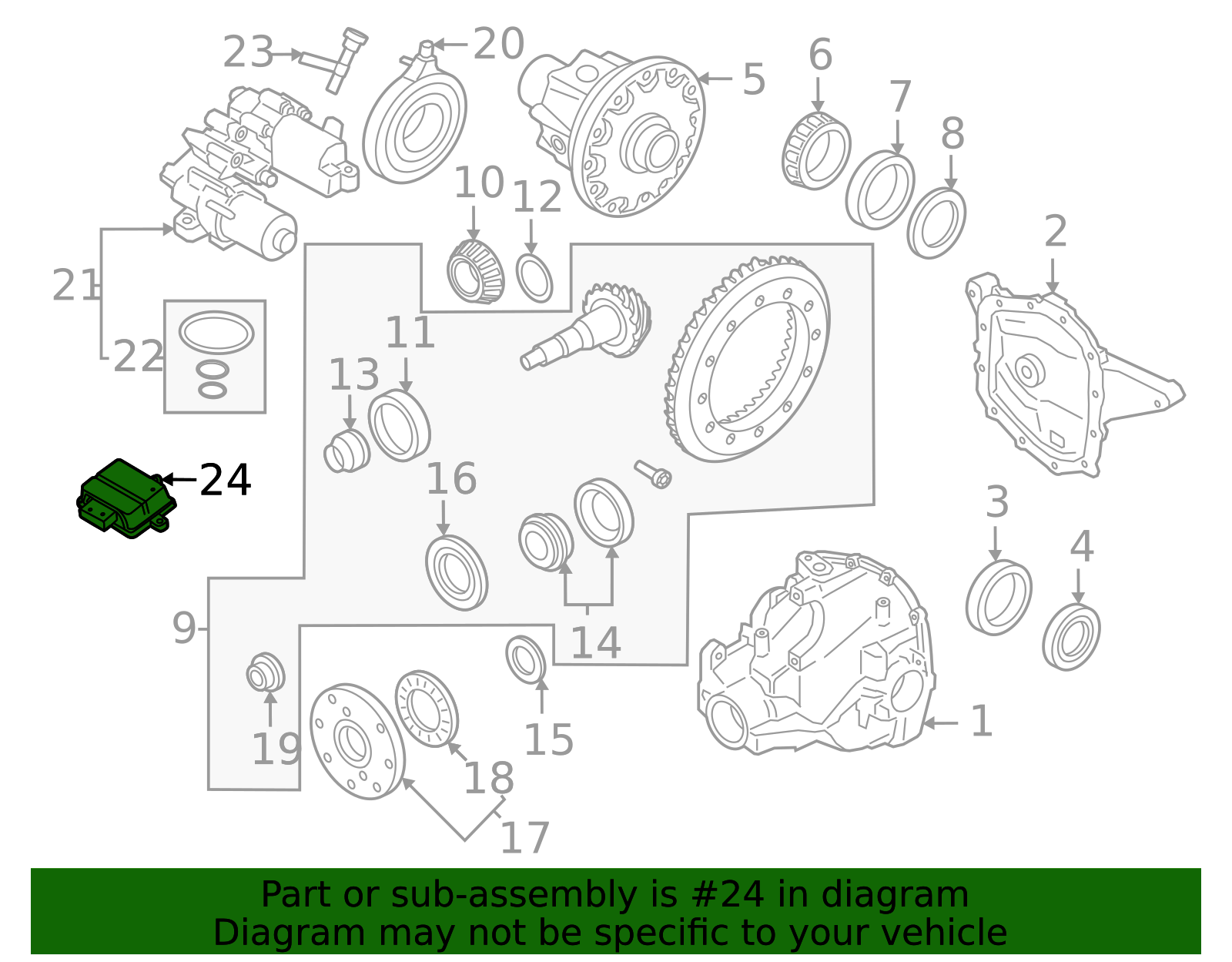 NL1Z-4C016-A - 2022-2024 Ford - Differential Control Module | My Ford Parts