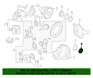 2009-2023 Ford Seal AL3Z-4B416-A | OEM Parts Online