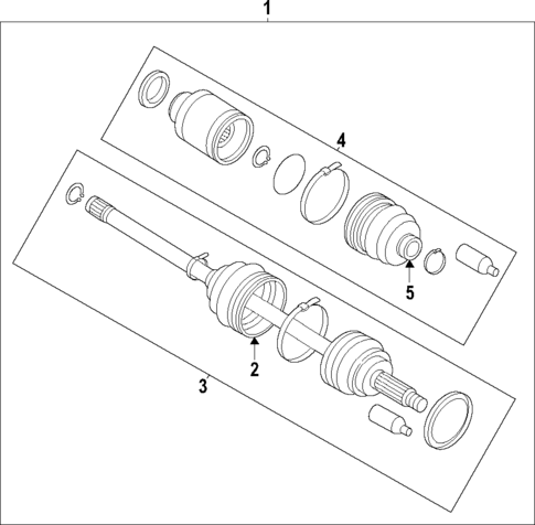 Axle Shafts & Joints for 2020 Subaru Outback | Subaru Online Parts