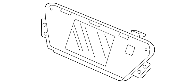 2012-2016 Honda CR-V Visor Assembly, Base 78269-T0A-A01 | Cheaper Honda ...