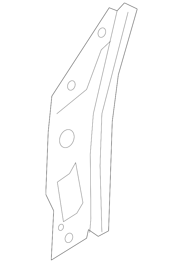 41007488084 - 2019-2021 BMW Inner Hinge Pillar (41-00-7-488-084) | BMW ...