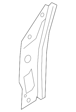 41007488084 - 2019-2021 BMW Inner Hinge Pillar (41-00-7-488-084) | BMW ...