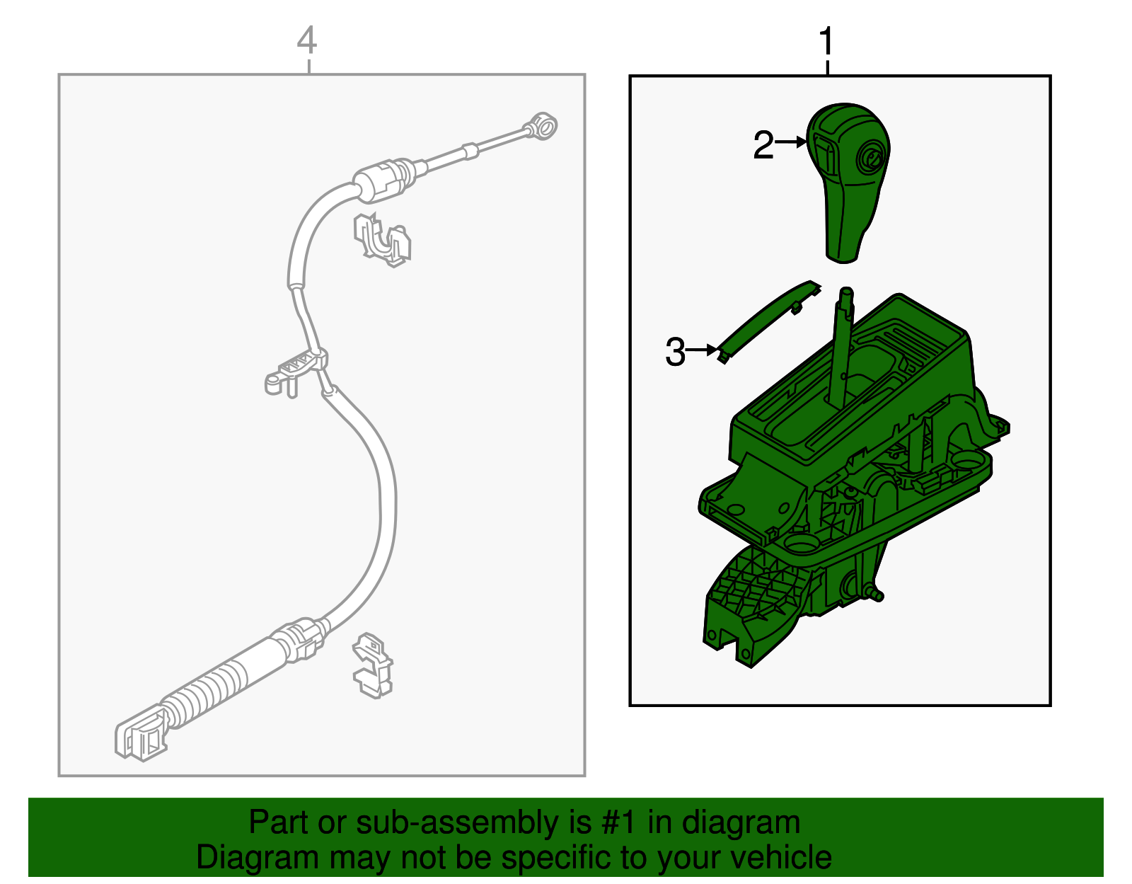 2013-2014 Ford Mustang | Gear Shift Assembly | DR3Z-7210-BB | Walls ...