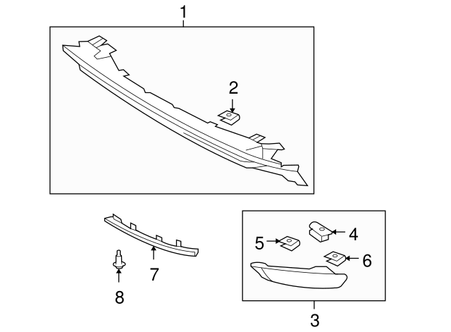 76857-35020 - Spoiler End - 2010-2013 Toyota 4Runner | OEM Genuine ...