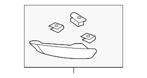76857-35020 - Spoiler End - 2010-2013 Toyota 4Runner | OEM Genuine ...