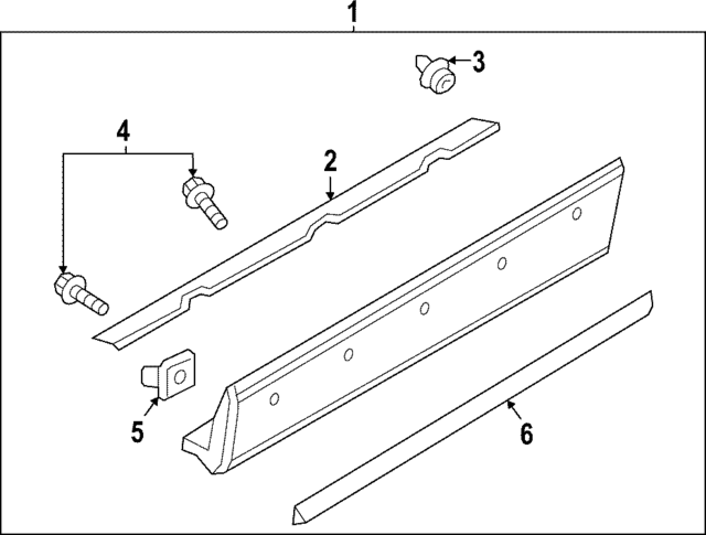 tk4951rc0b - Lower Molding 2016-2023 Mazda CX-9 | AutoNation Parts