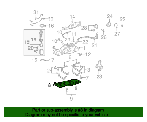 2007-2014 Toyota FJ Cruiser Lower Shield 77606-35070 | Toyota Parts Center