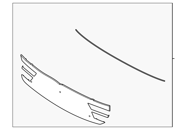 2021-2023 Genesis G80 Molding Sub Assembly Back Panel 87380-T1000 ...