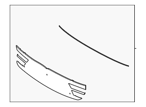 2021-2023 Genesis G80 Molding Sub Assembly Back Panel 87380-T1000 ...