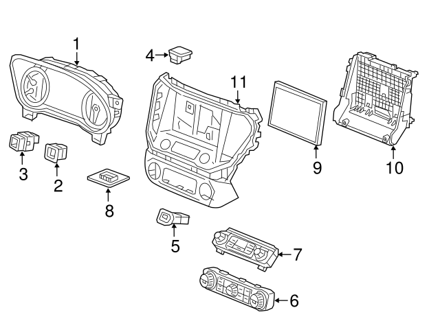 84591719 GM Cluster Assembly | GM Parts Store