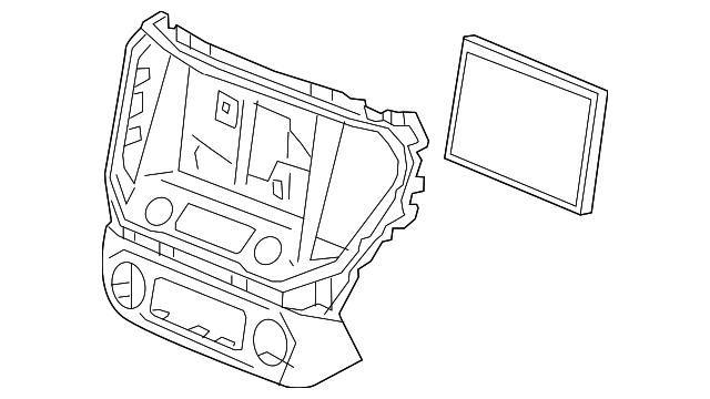 2018-2019 GMC Acadia F Control 84647017 | NewGMParts.com