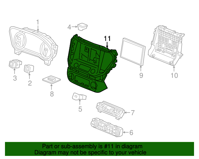 84753489 GM Applique Panel | GM Parts Store