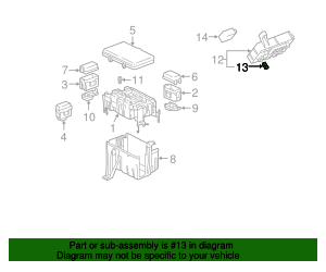 1998-2015 Toyota Mini Fuse 90080-82024 | Toyota Parts Center