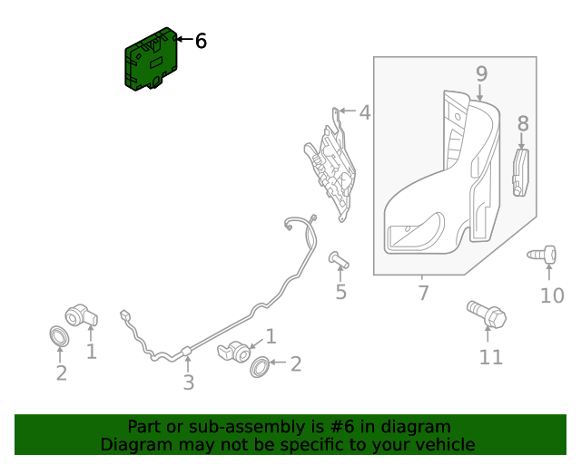 Genuine OEM Control Module Part# LR140825 Fits 2021-2023 Land Rover ...