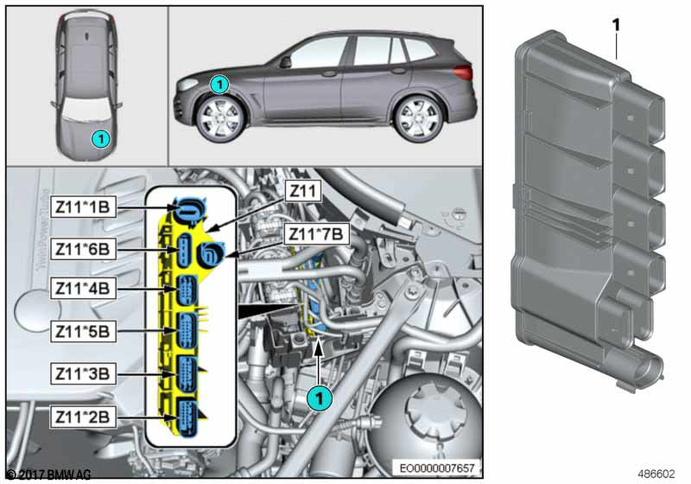 2018-2025 BMW Integrated Supply Module 12639470044 | Retail Performance ...