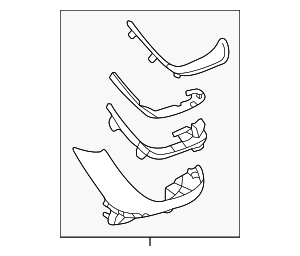 2021-2023 Buick Envision F Applique 84905742 | GMPartsDirect.com