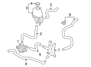 16475-28140 - Reserve Tank Cap - 2000-2022 Toyota | OEM Genuine Toyota ...