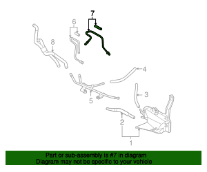 2007-2009 Lexus RX350 Inlet Tube 32921-0E020 | OEM Parts Online