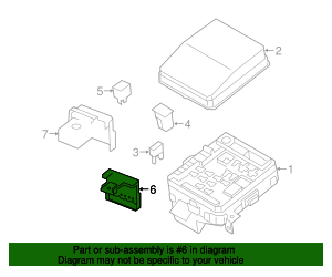 8571A019 - Junction Block 2009-2024 Mitsubishi | Mitsubishi Direct Parts