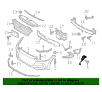 2017-2018 Hyundai Elantra Side Retainer 86514-F3000 | OEM Parts Online