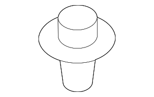 Genuine Fender Liner Clip for 2017-2021 Hyundai | Part# 14206-08250-B ...