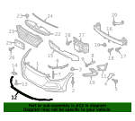 2017-2018 Hyundai Elantra Lower Deflector 86591-F3000 | World OEM Parts ...