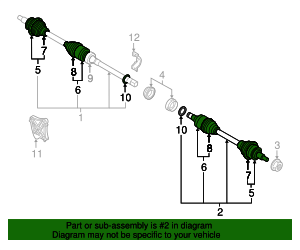 43420-WB003 - Axle Assembly - 2016-2017 Toyota | Lithia Toyota Parts