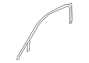 2014-2020 BMW i8 Window Molding 51-41-7-417-802 | BMWPartsDirect.com