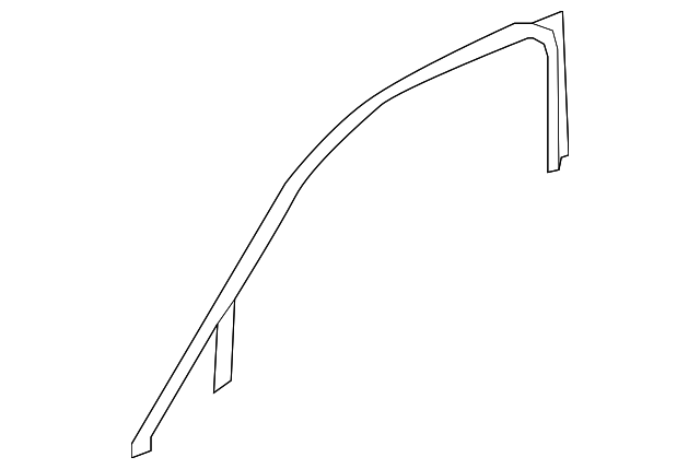 2014-2020 BMW i8 Window Molding 51-41-7-417-802 | BMWPartsDirect.com