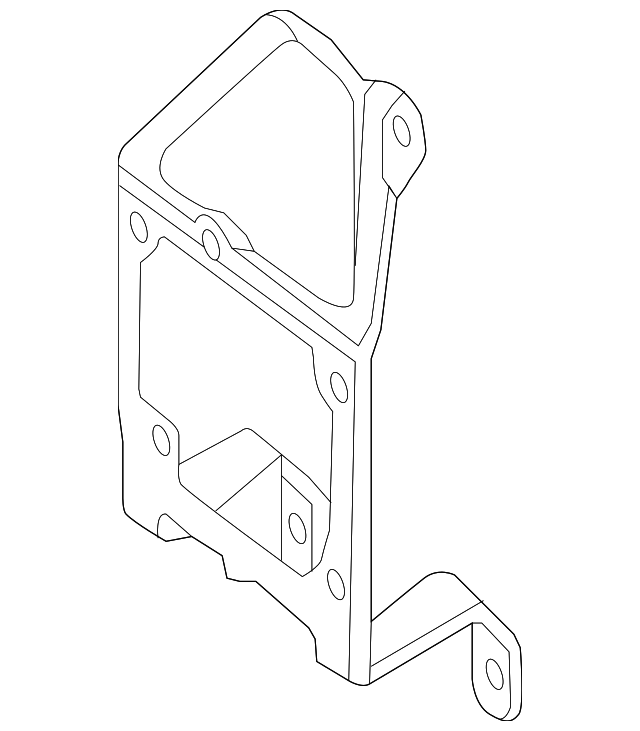 217-545-00-40 - Mount Bracket 2015-2017 Mercedes-Benz | Mercedes-Benz ...