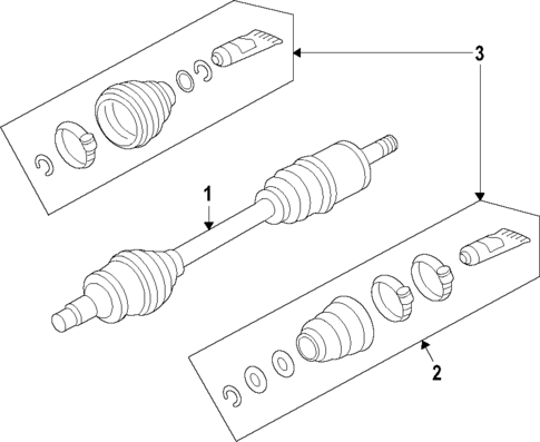 Axle Shafts & Joints for 2020 Mini Cooper Clubman | Mini Parts Direct