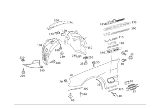 124-990-04-92 - Expansion Rivet 1954-2025 Mercedes-Benz | Mercedes-Benz ...