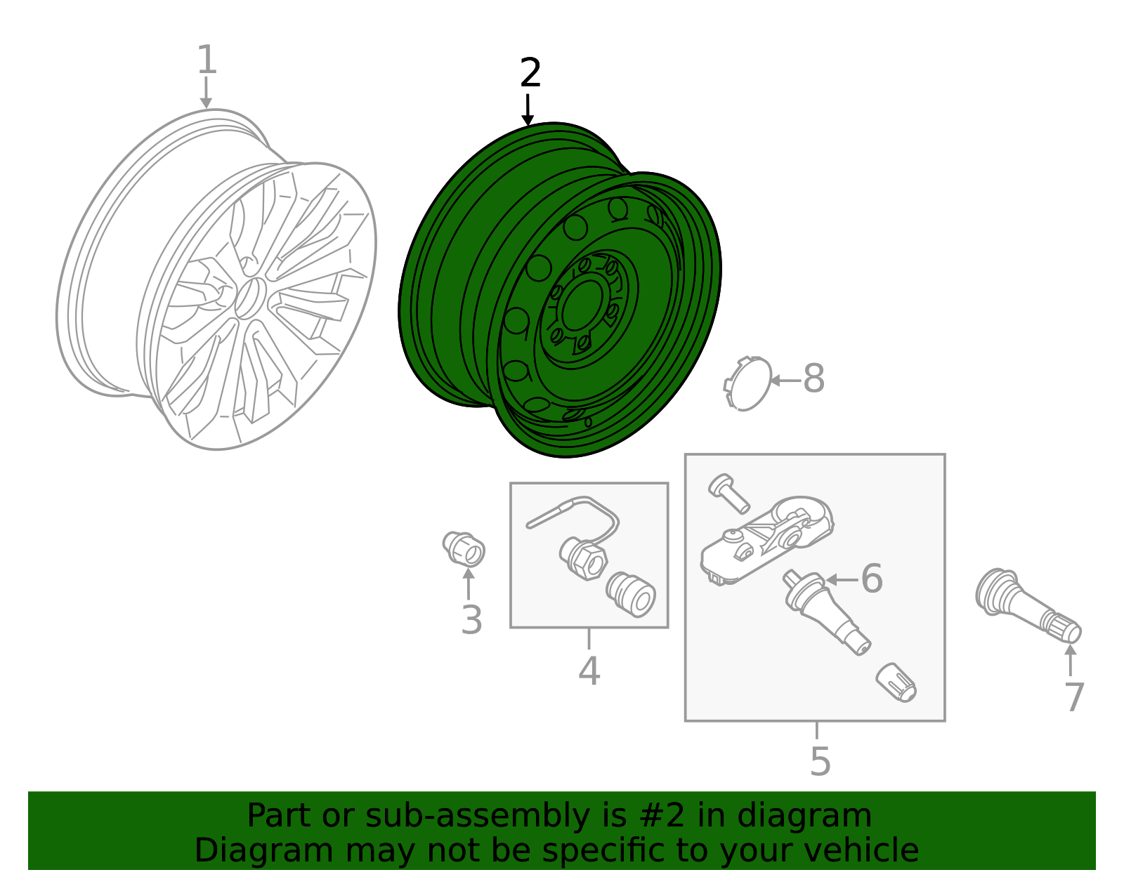 2022-2024 Ford Wheel, Spare NL3Z-1007-D | Miracle Ford Parts