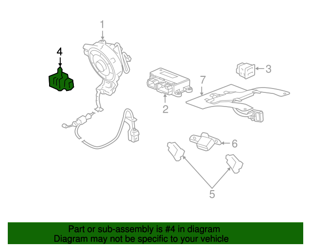 13578677 - Airbag Impact Sensor 2013-2019 GM | AutoNationParts.com