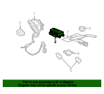 2017-2020 GM Airbag Sensing and Diagnostic Module 13507217 GM ...