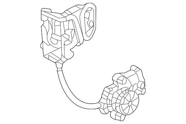 13542866 - Rear Driver Side Door Latch 2021-2024 Cadillac | Big 3 Auto ...