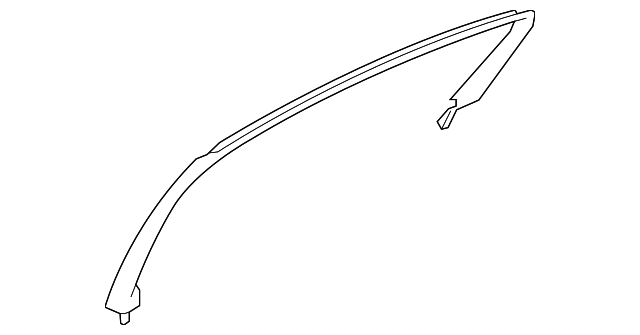 2014-2020 Infiniti Q50 Upper Molding 822D5-4GA0A | Infiniti OEM Parts ...