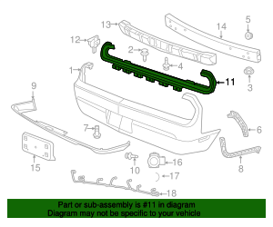 68039502AA - Surround - 2008-2014 Dodge Challenger | Mopar Parts Canada