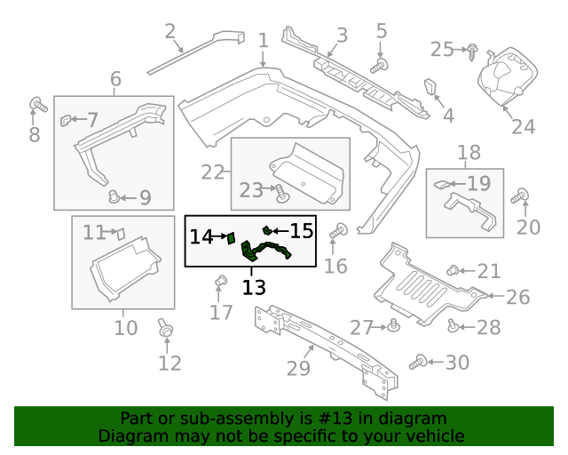 Genuine OEM Lower Bracket Part# LR076520 Fits 2013-2022 Land Rover ...