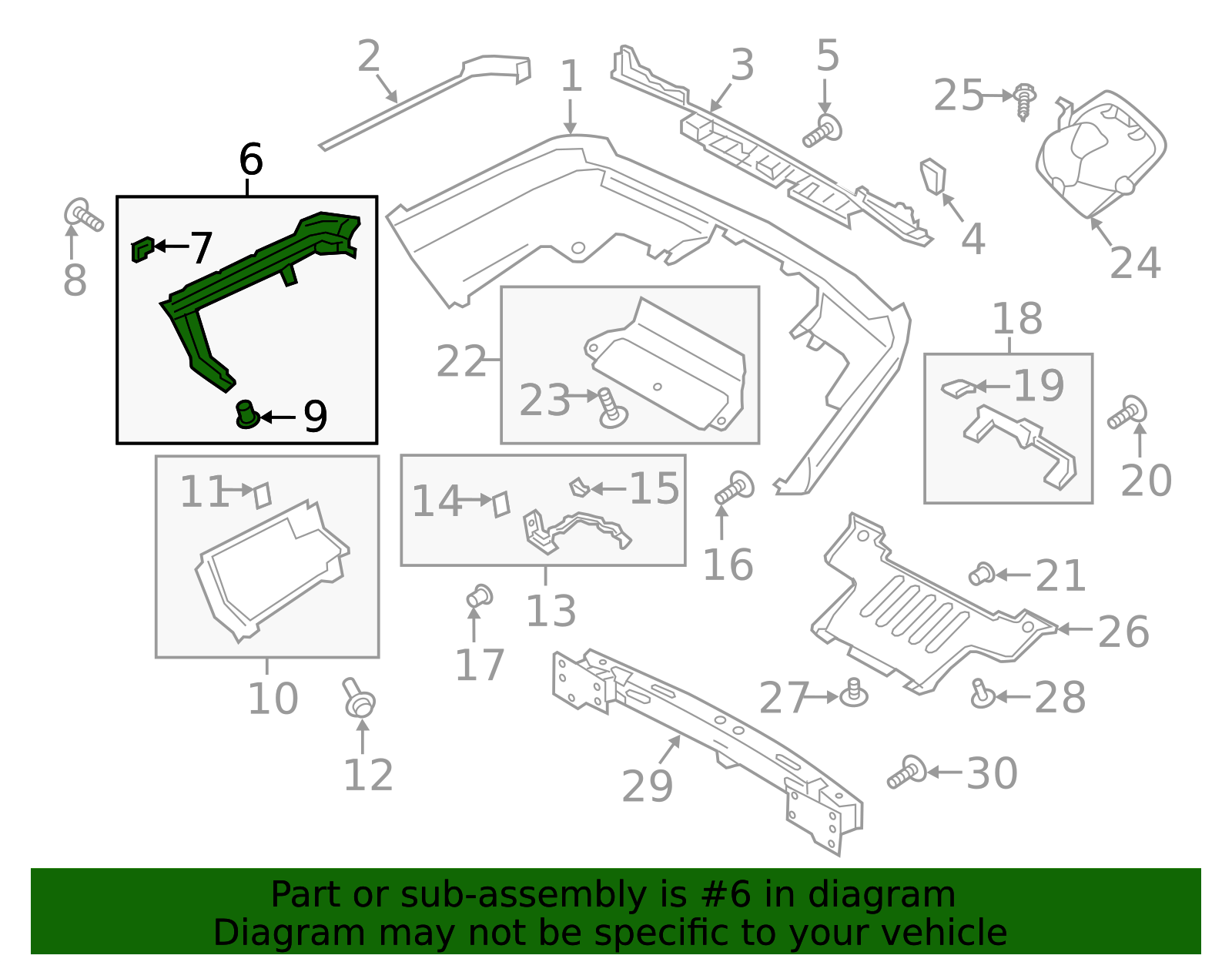 2013-2018 Land Rover Range Rover Upper Bracket LR076516 | OEM Parts Online