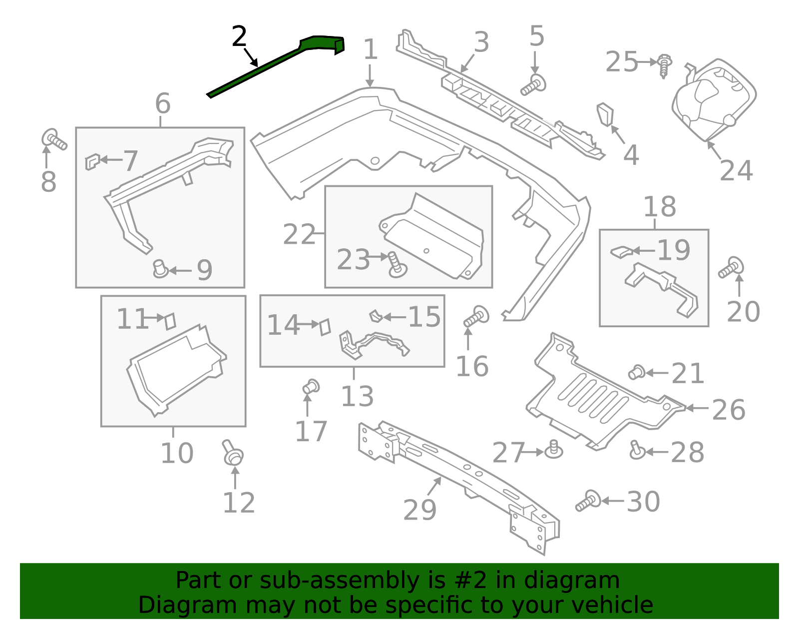 Genuine OEM Side Molding Part# LR087223 Fits 2013-2017 Land Rover Range ...