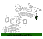 2003-2014 GM Heating and Air Conditioning Panel Mode Door Actuator ...