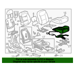 2014-2017 GM Front Passenger Presence Module 84768517 GM ...