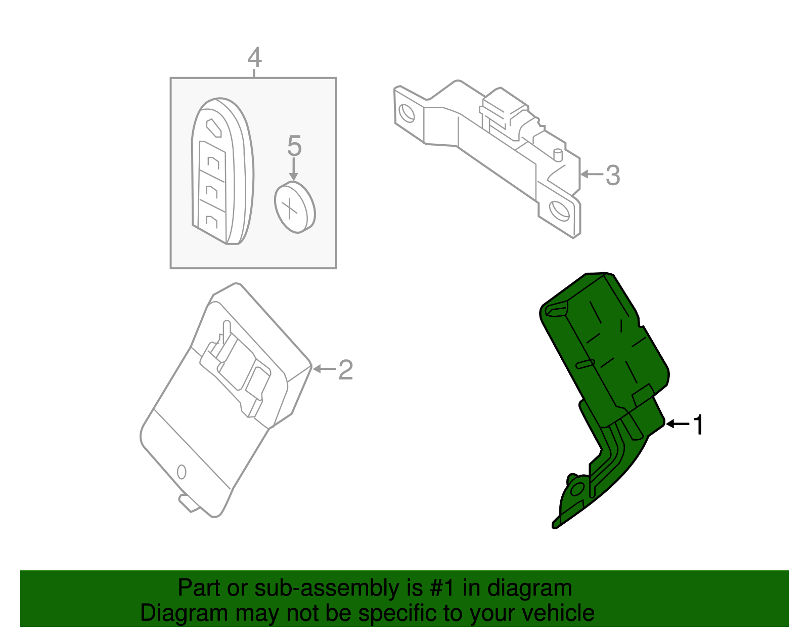 2013-2020 Nissan Control Module 28595-5AA0A | QuirkParts