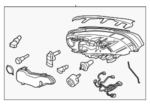 2015-2016 Volvo Headlamp Assembly - Driver's Side (LH) 31420139 ...